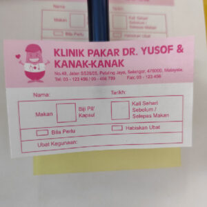 Sticker Printing Malaysia - Print Sticker Label Produk Online