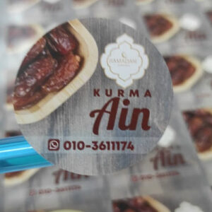 Sticker Printing Malaysia - Print Sticker Label Produk Online