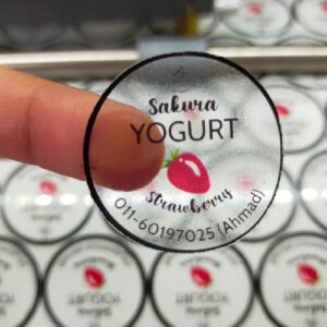 Sticker Printing Malaysia - Print Sticker Label Produk Online